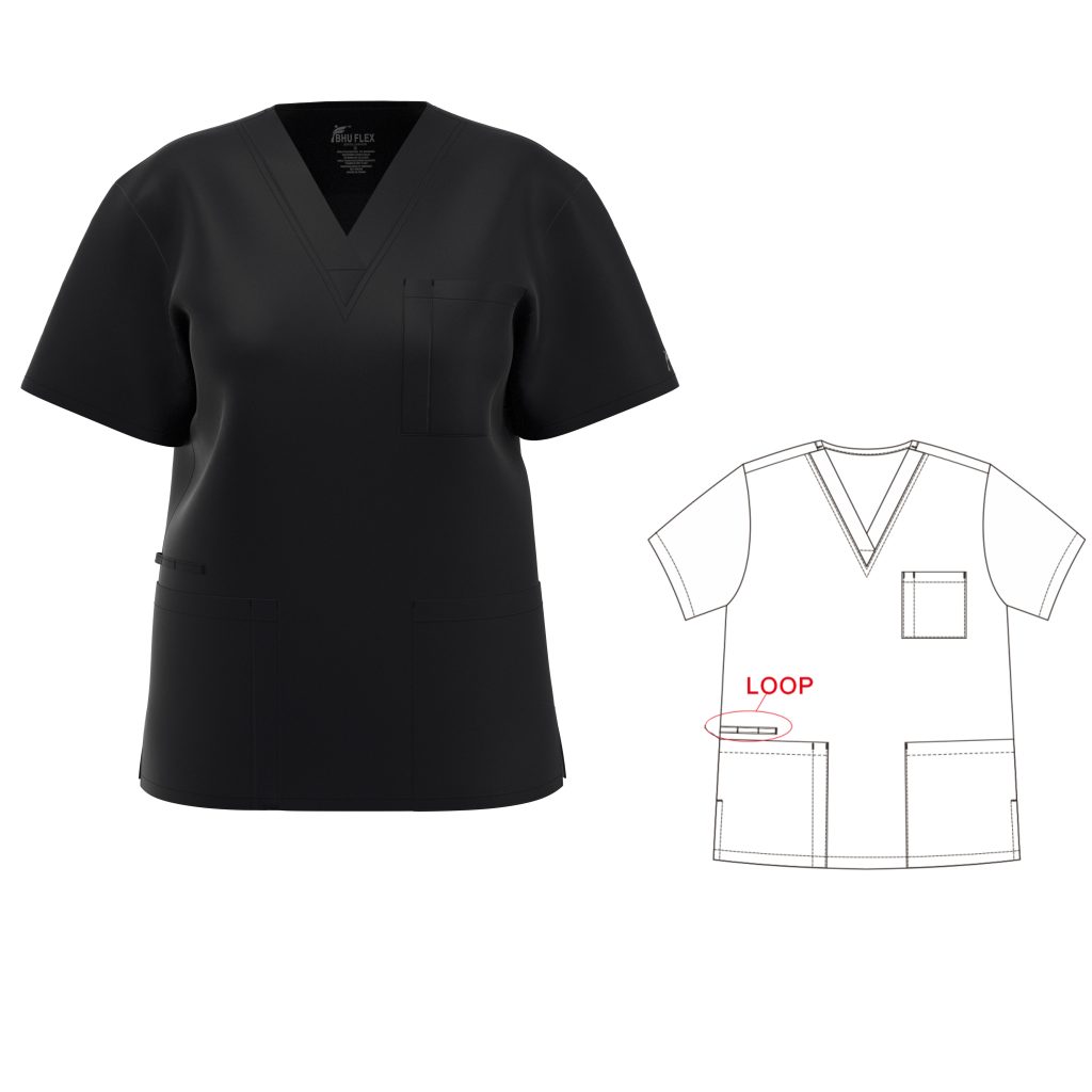 Unisex Scrub Tops Style #560 1